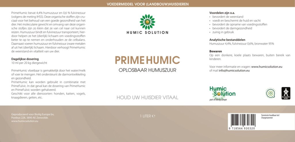 PRIME HUMIC - Humic Solution