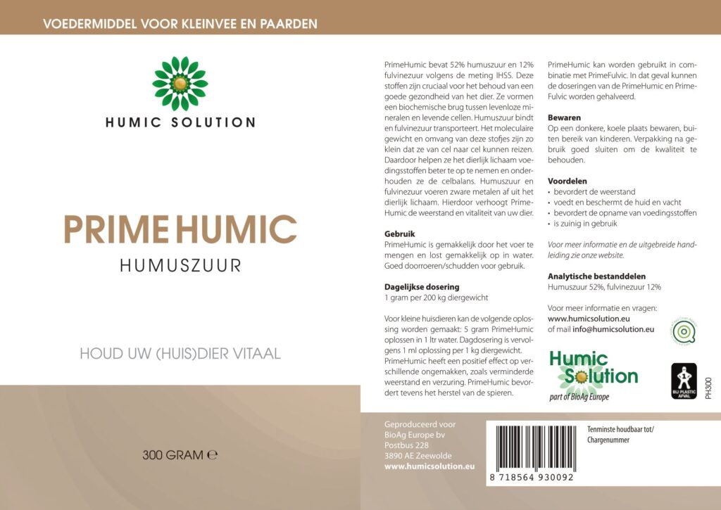 PRIME HUMIC powder - Humic Solution